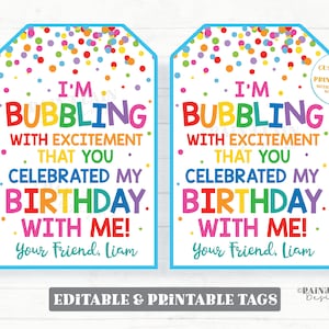I'm Bubbling With Excitement That You Celebrated My Birthday With Me ...