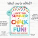 Hope Your Summer is Chalk Full of Fun Tags End of School Year Gift Tags ...