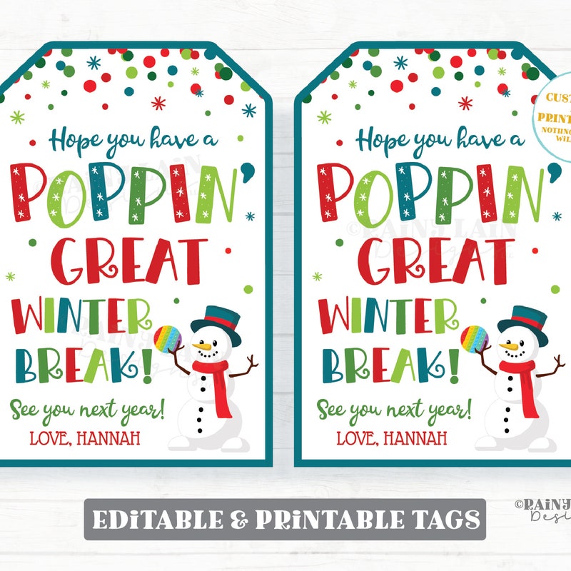 Winter Gift Tags - 60+ Gift Ideas for 2025