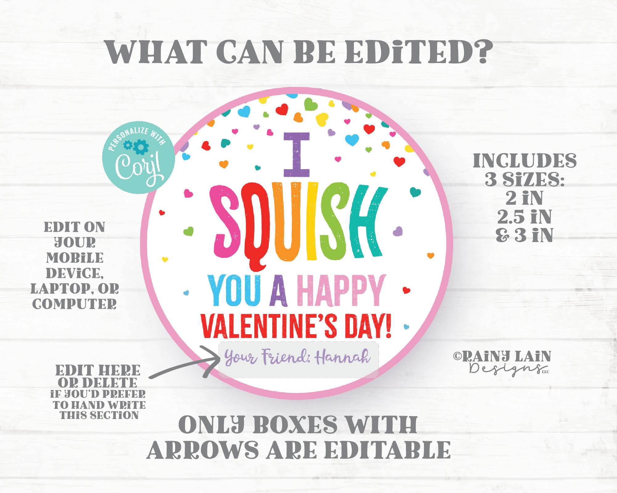 I Squish You a Happy Valentine's Day Squishy Toy Squishee - Etsy