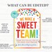 We Make a SWEET Team Tags Gift Team Member Treat Teammate Employee ...