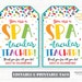 Spa-tacular Gift Tags, Editable Spa Day, Beauty, Nails, Facial, Mask ...