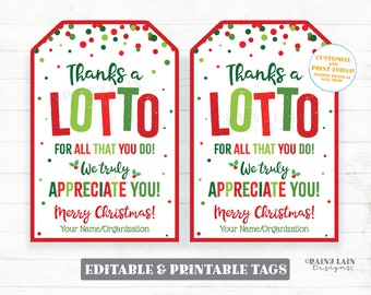 Holiday Gift Tags - Etsy