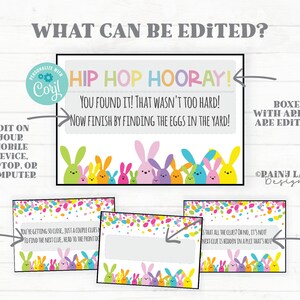 Easter Scavenger Hunt Easter Bunny Letter From the Easter Bunny ...