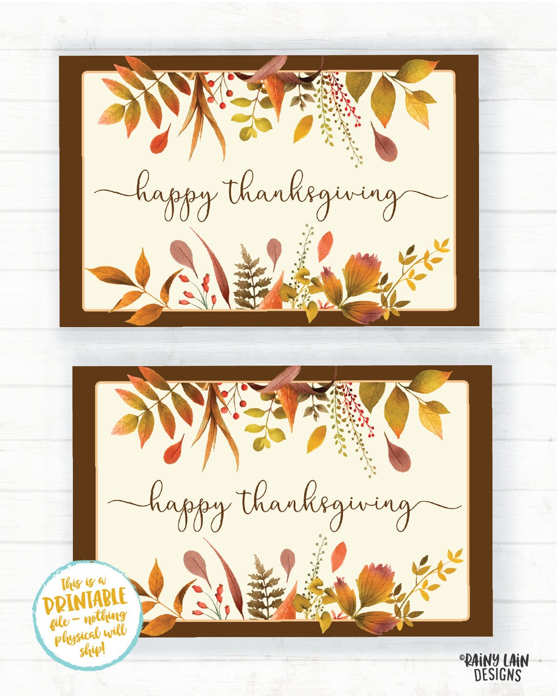 Printable Placemats, Happy Thanksgiving Placemats, Thanksgiving Table ...