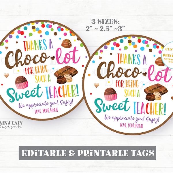 Round Gift Tags - Etsy