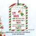 Elf I'm Back Tags Elf Treat Tags Elf Ideas Elf Return Christmas Elf ...