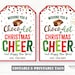 Christmas Chocolate Thank You Tag Holiday Appreciation Gift Tags Choco ...