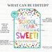 This School Year is Going to Be Sweet Tag Back to School First Day of ...