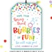Hope Your Spring Break is Bubbles of Fun Tags Spring School Gift Tags ...