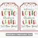 Christmas Lotto Tags Wishing You a Lotto Cheer and a Happy New - Etsy