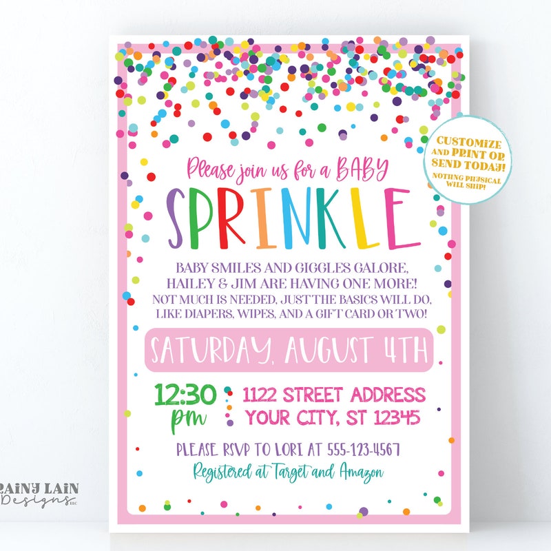 Baby Sprinkle - Etsy