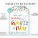 Hope Your Birthday is Bubbles of Fun Tag Bubbles Birthday Party Favor ...