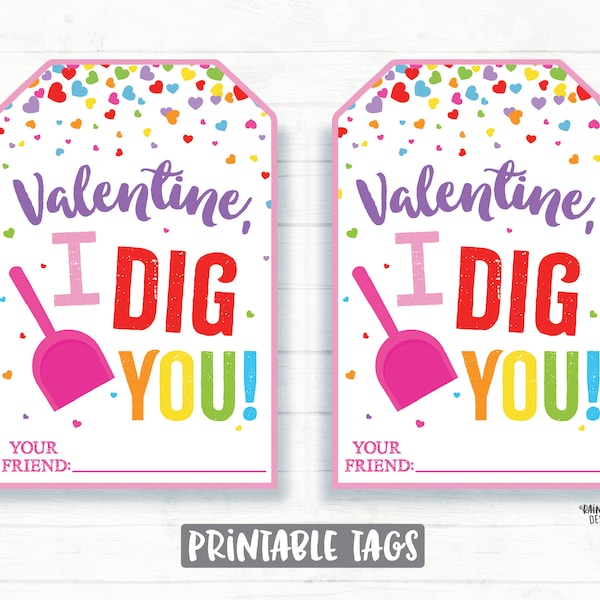 I Dig You Valentine - Etsy