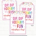 Dip Dip Hooray Have a FUN Valentine's Day Candy Dip - Etsy