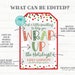 Wrap up the Holidays Tag Printable Christmas Gift Tag Editable Holiday ...