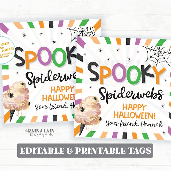 Spider Gift Tag - 60+ Gift Ideas for 2024