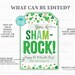 You Sham-rock Tag St Patrick's Day Gift St Patty's Shamrock ...