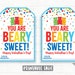 You Are Beary Sweet Valentine, Bear Valentine, Gummy Bears Valentine ...