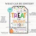 It's a Treat to Be Taught by You Tag Halloween Teacher Gift Tag Teacher ...