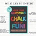 Chalk Full of Fun Tags Summer Gift End of School Year Favor Preschool ...