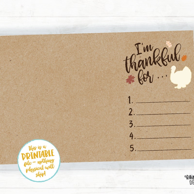 Thanksgiving Placemat - Etsy