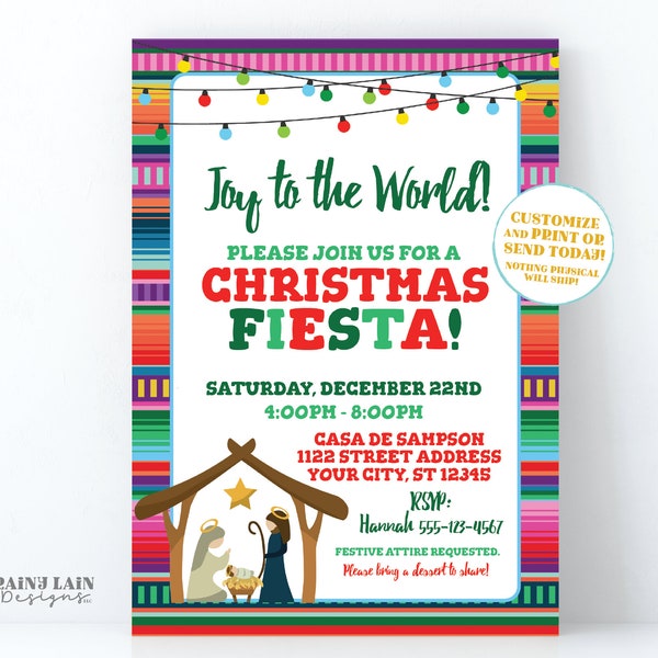 Posada Invitation - Etsy