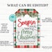 Soapin You Have a Merry Christmas Gift Tag Holiday Soap Tags Hand Soap ...