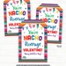 Nacho Average Valentine Chips Valentine Tags Preschool - Etsy