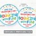 Bouncy Ball Valentine Tag, Bouncing With Fun, Bounce Valentine's Day ...