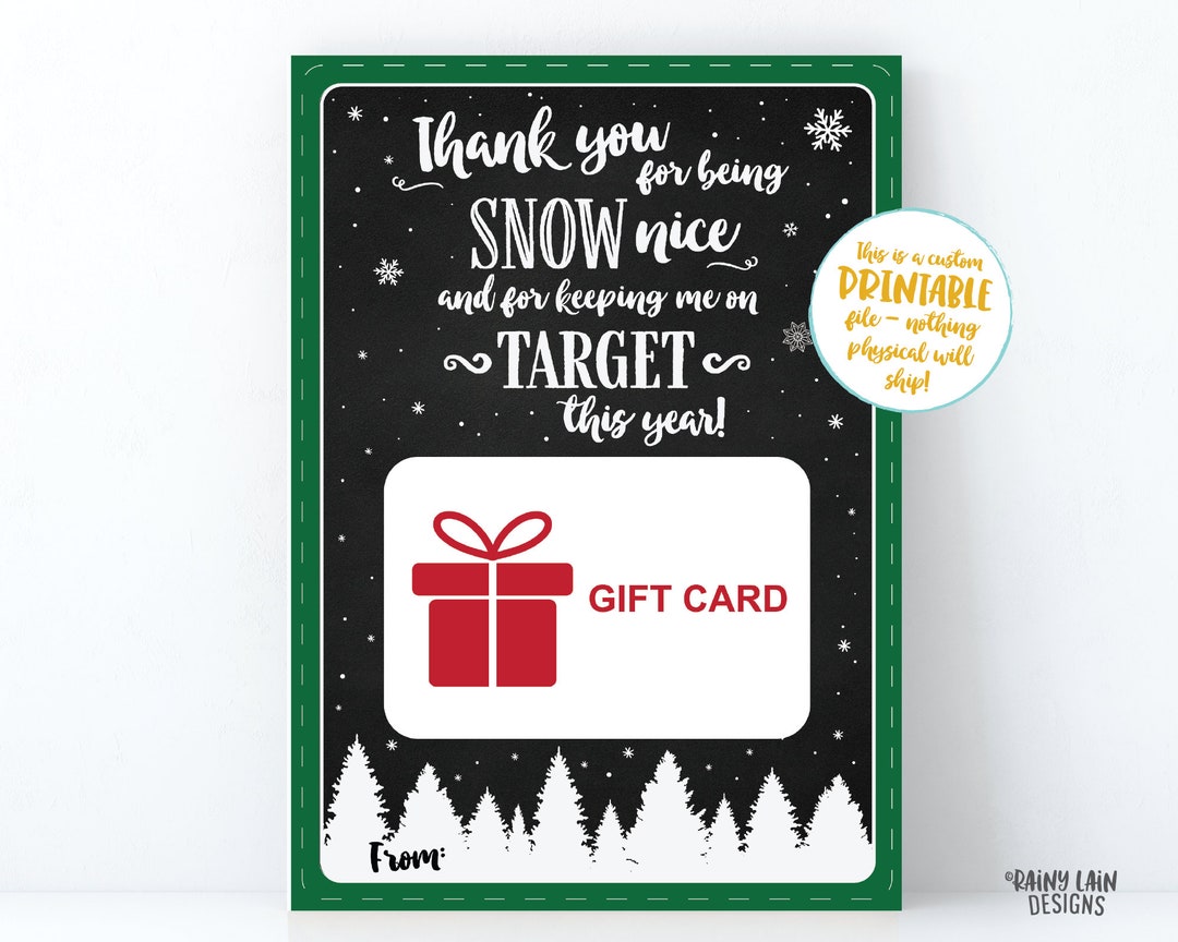 Keeping Me on Target Gift Card Holder, Gift Card Holder, Christmas Gift ...