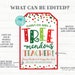 Tree-mendous Teacher Tag Christmas Gift Holiday Treemendous Staff ...