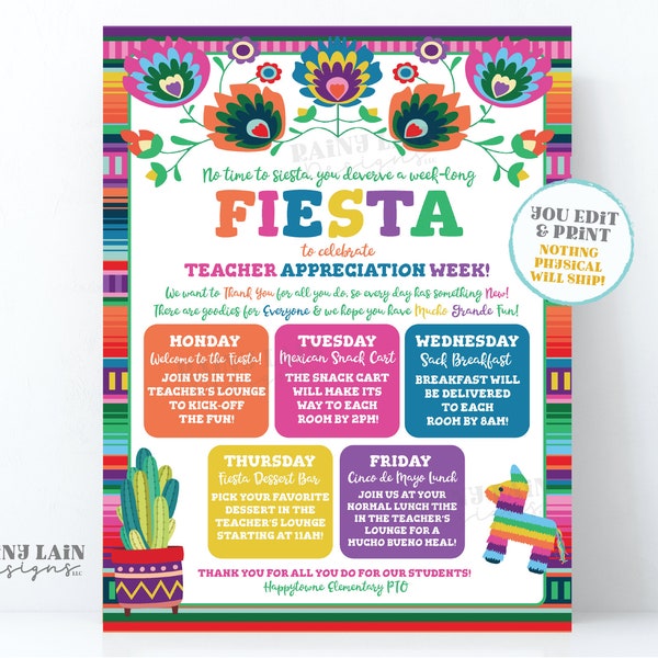 Fiesta Sign - Etsy