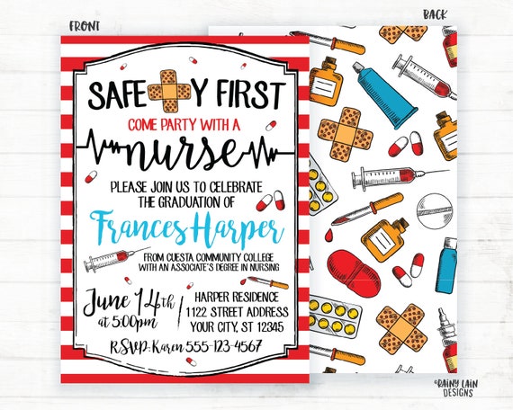 Safety Celebrations Invitations