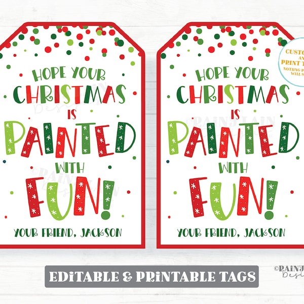 Painted Christmas Ornament - Etsy