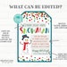 Create Your Own Snowman Tag Make a Play Dough Gift Doh Holiday Kids ...
