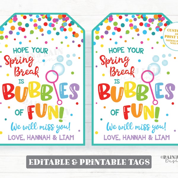 Bubble Tags - Etsy
