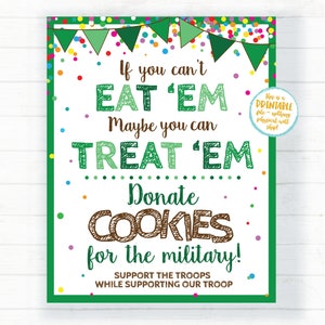 If You Can't Eat 'em Maybe You Can Treat 'em, Donate Cookies to the ...