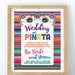 Wedding Piñata Sign Wedding Fiesta Sign Wedding Sign Fiesta - Etsy
