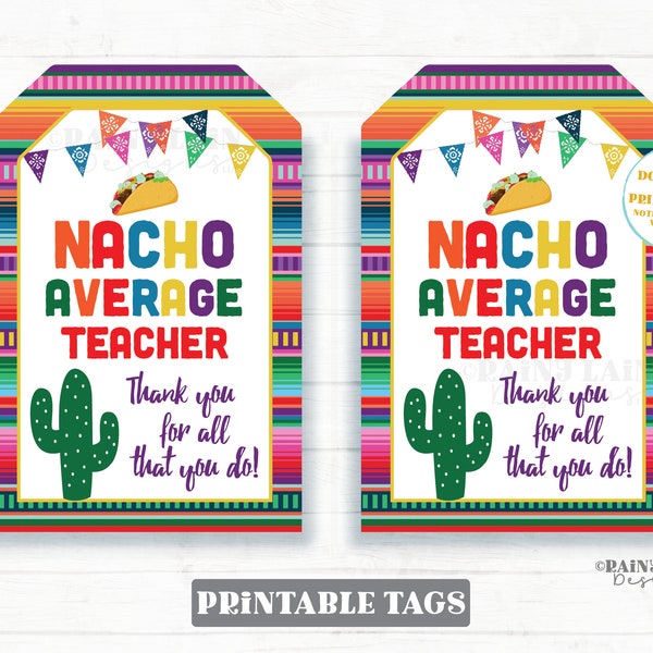 Teacher Tags - Etsy