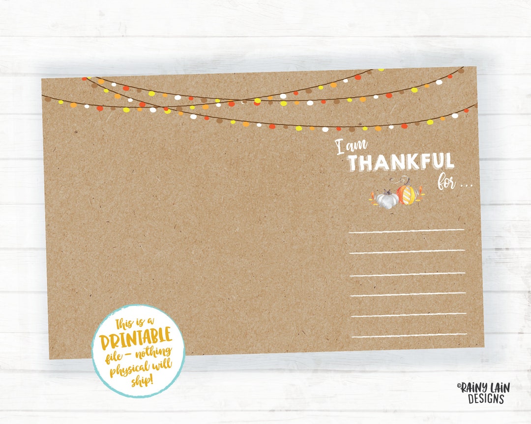 Thanksgiving Placemats Kraft Paper Thanksgiving Placemats, Printable ...