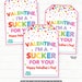 Valentine I'm a Sucker for You Valentine Lollipop Valentine Tags ...