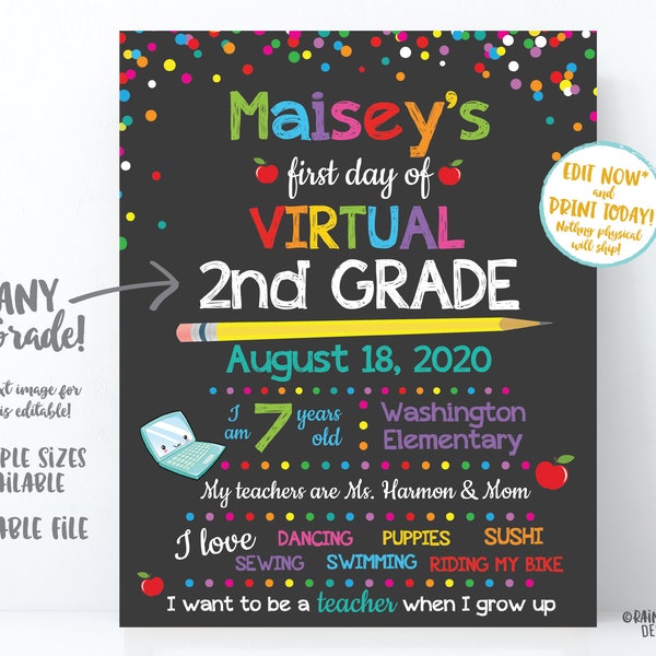 Virtual School - Etsy
