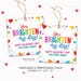 You Brighten My Day Valentine, Sunglasses Tag, Editable Square Glow ...
