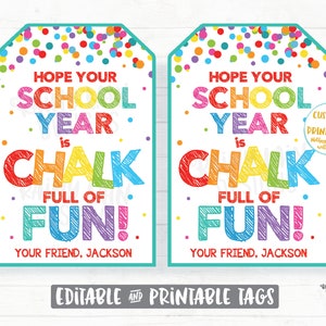 Hope Your School Year is Chalk Full of Fun, Student Welcome Student ...