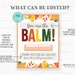 You're the Balm Card Lip Balm Chapstick Gift Tag Fall Chappy ...