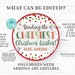 Cheesiest Christmas Wishes Tag Round Cheese Gift Appreciation Holiday ...