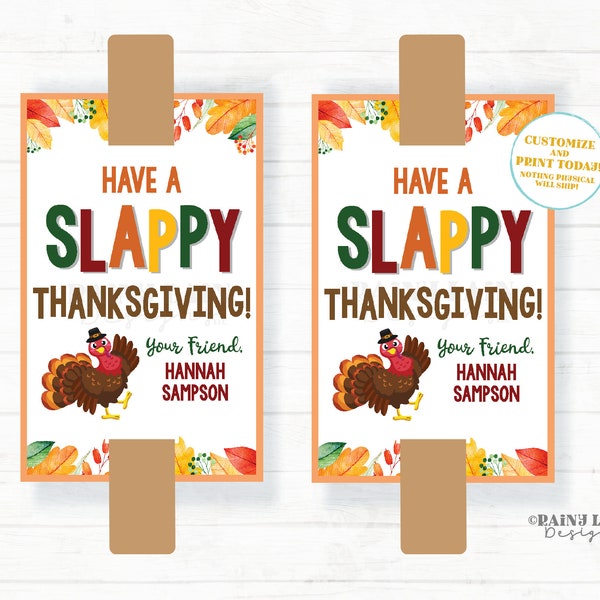 Thanksgiving Tags - Etsy