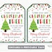 Create Your Own Christmas Tree Tag Make a Play Dough Tree Gift Doh ...