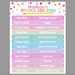 Editable Daily Schedule Kid Task List Template Printable Kids Home ...